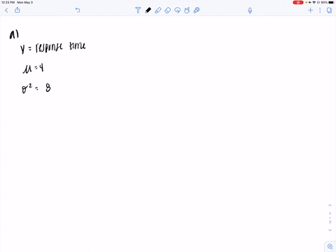 SOLVED:The response times on an online computer terminal have approximately a gamma distribution ...
