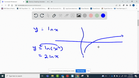 ⏩SOLVED:Use algebraic properties of logarithms, the graph of y= lnx,… | Numerade