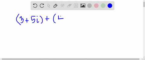 SOLVED:Label each statement true or false. The sum of two complex numbers is sometimes a real ...
