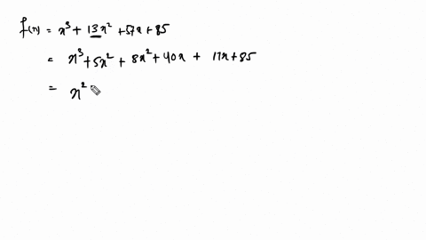 SOLVED:Find the complex zeros of each polynomial function. Write f in factored form. f(x)=x^3+13 ...