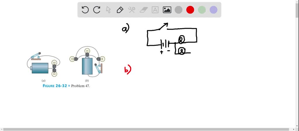 SOLVED:Use the symbols to draw a diagram of a series circuit with three ...