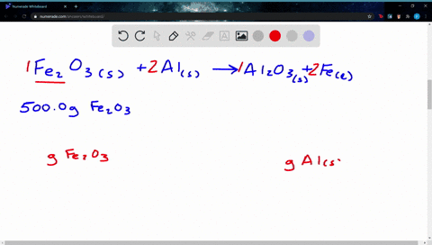 ⏩SOLVED:The thermite reaction, which is highly exothermic, can be ...