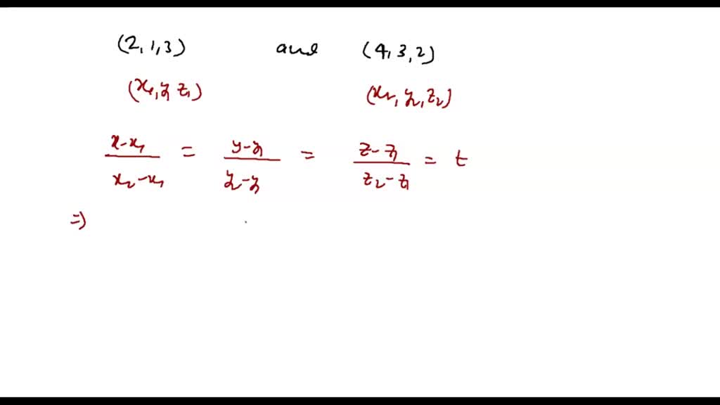 Solvedfind A Parameterization Of The Given Curve Confirm Your Answer By Graphing Line Segment 2554