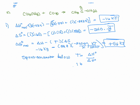 ⏩SOLVED:Using data from Appendix 4, calculate ΔH^5, ΔS^∘, and ΔG^∘… | Numerade
