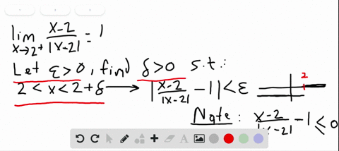 SOLVED:Use the definitions of right-hand and left-hand limits to prove the limit statements ...
