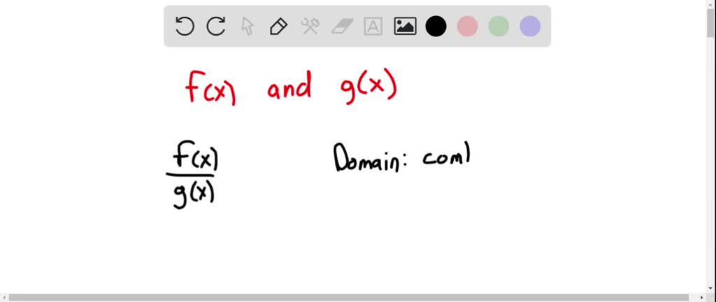Solved If The Equations Of Two Functions Are Given Explain How To