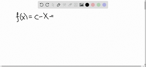 SOLVED:What do all members of the family of linear functions f(x)=c-x ...