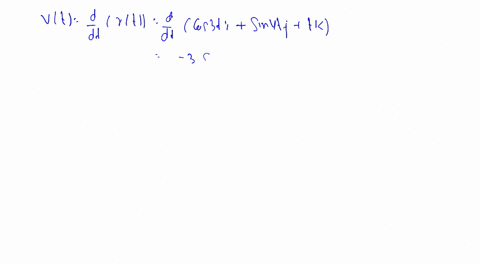 SOLVED:Find the velocity and acceleration vectors for the position ...