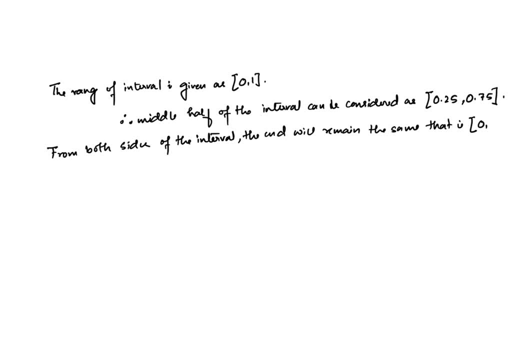 SOLVED:Suppose that you pick five numbers at random from the interval ... SOLVED:Suppose that you pick five numbers at random from the interval ...