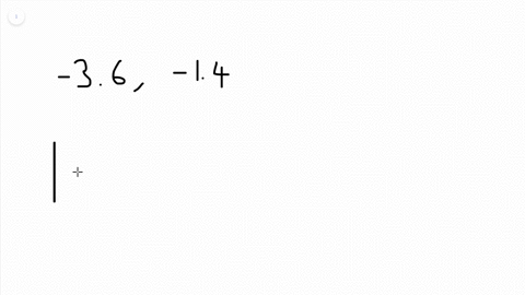 SOLVED:express the distance between the given numbers using absolute ...