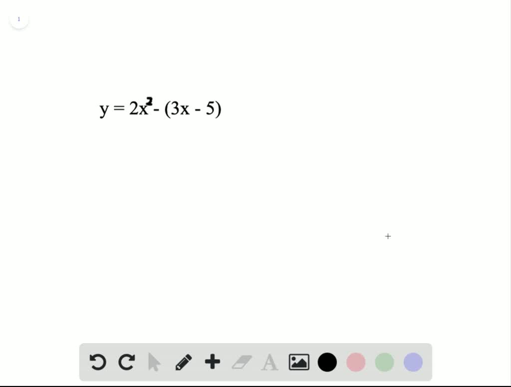 SOLVED Determine Whether Each Function Is Linear Or Quadratic Identify 