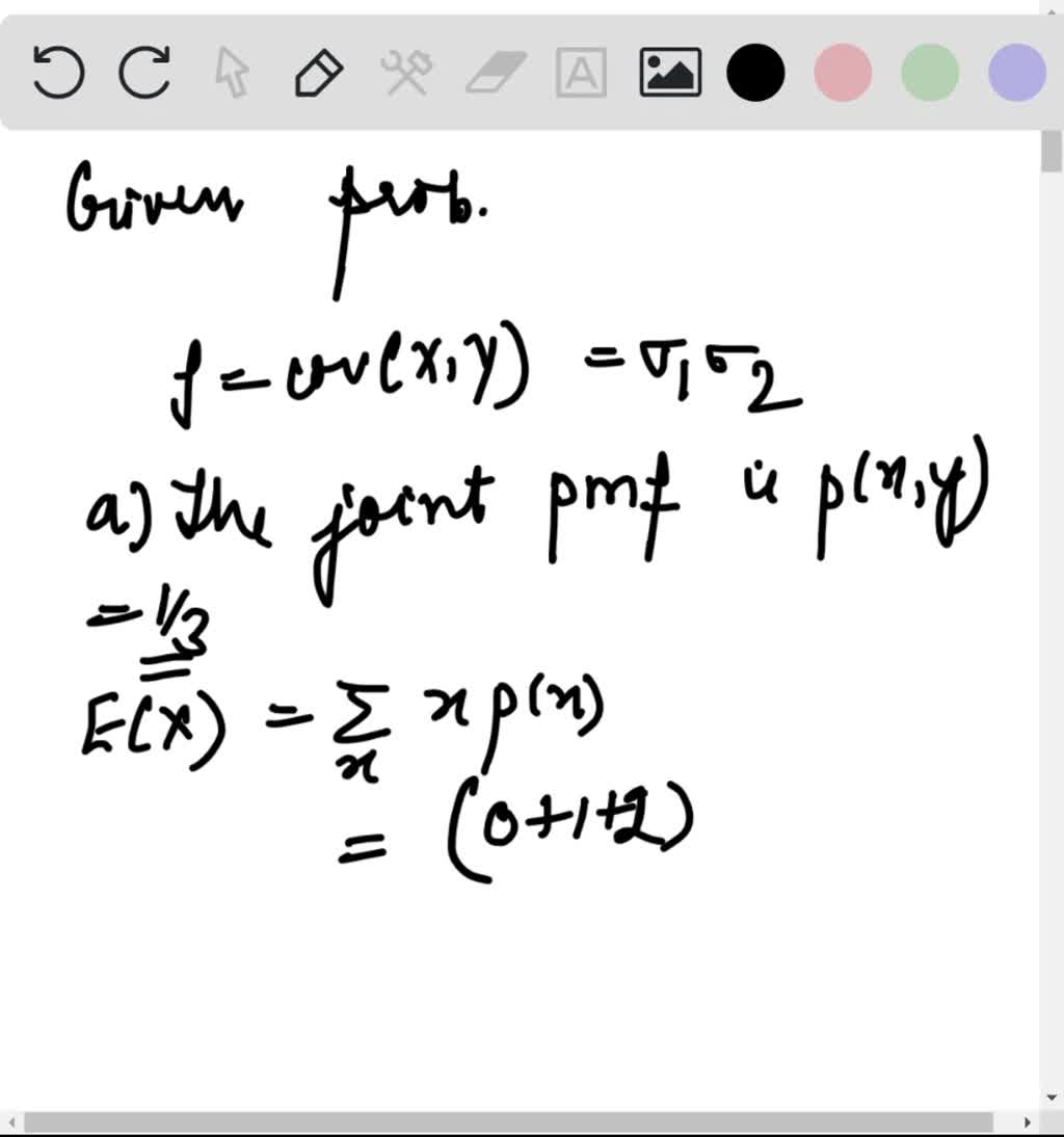⏩SOLVED:Show that the random variables X1 and X2 with joint pdf… | Numerade