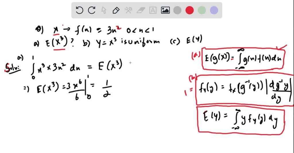 SOLVED:Let X have the pdf f(x)=3 x^2, 0
