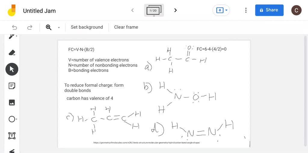 SOLVED:Write the Lewis structure for each compound, with the skeleton ...