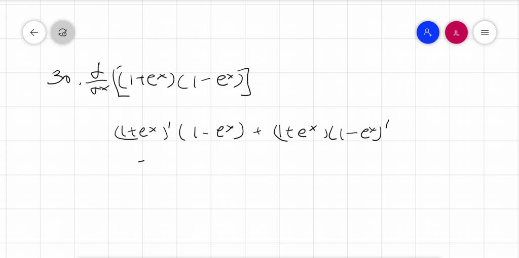 SOLVED Differentiate The Following Functions Y 1 e x 1 e x 