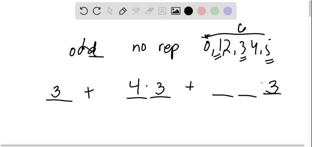 SOLVED:If no number contains repeated digits, how many odd numbers greater than 40,000 can be ...