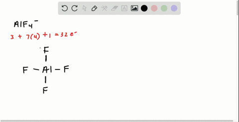 SOLVED:Why is the Lewis structure of AlF3 not written as What is the ...