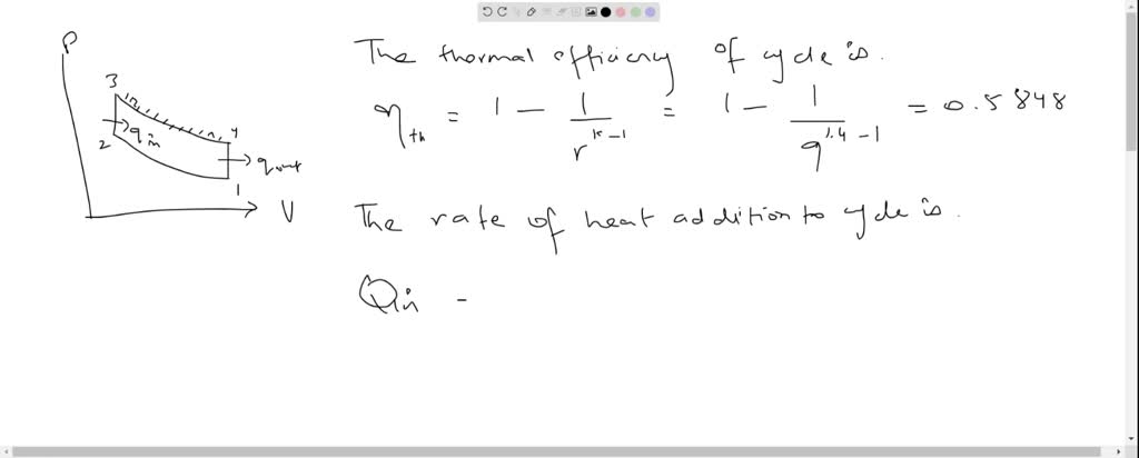 SOLVED:Reconsider Prob. 9-32 E. Determine the rate of heat addition and ...
