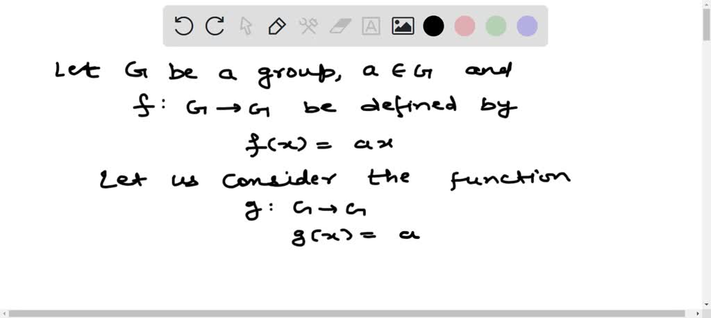 SOLVED:The group of linear functions. Consider the set of all linear functions f: ℝ →ℝ that have ...