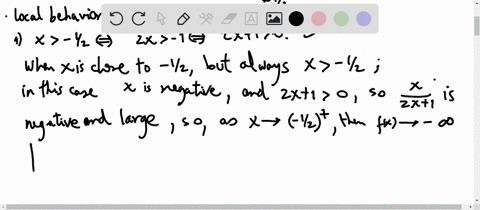 SOLVED:For the following exercises, describe the local and end behavior ...