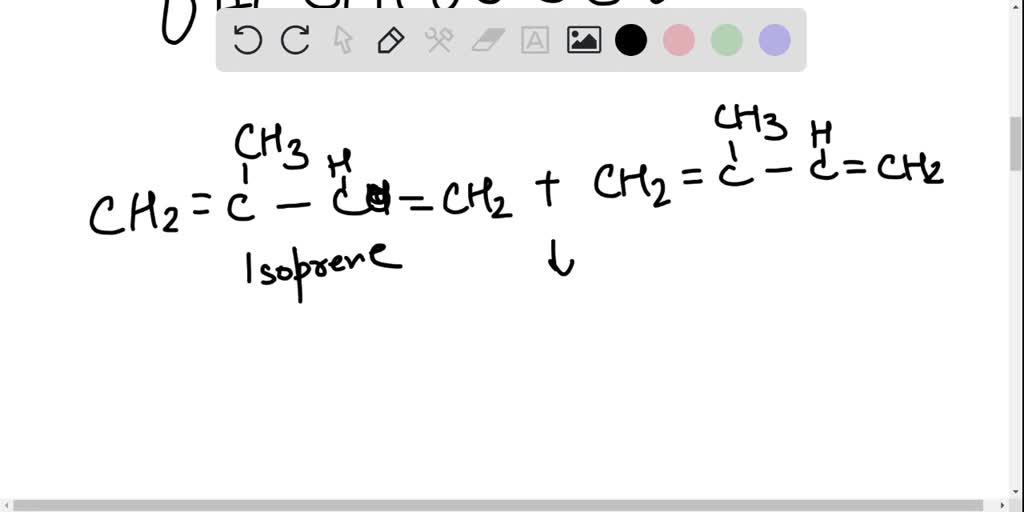 SOLVED:Give the structural formula for a portion of the chain polymer ...