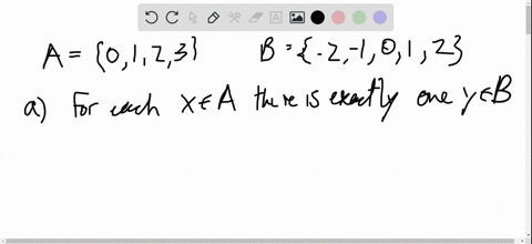 SOLVED: Testing for Functions,Which sets of ordered pairs represent ...