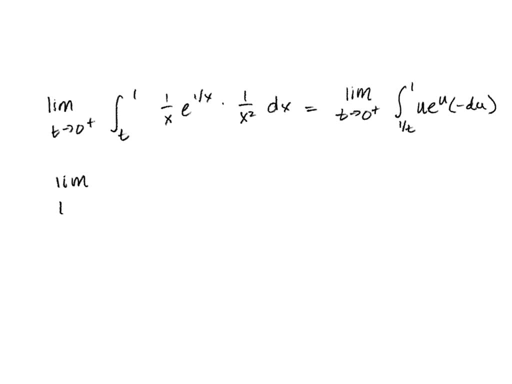 SOLVED:Determine whether the integral is convergent or divergent ...