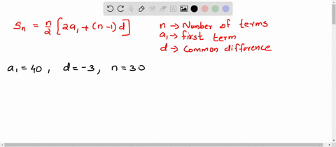 Encuentre la suma Sn de la sucesión aritmética que satisfaga las ...