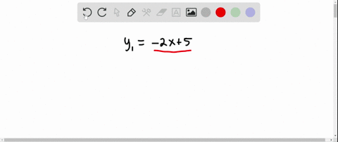 SOLVED:Use your graphing calculator to input the linear graphs in the Y= graph menu. After ...