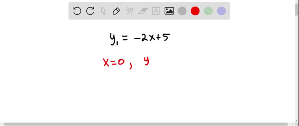 SOLVED:Use your graphing calculator to input the linear graphs in the Y= graph menu. After ...