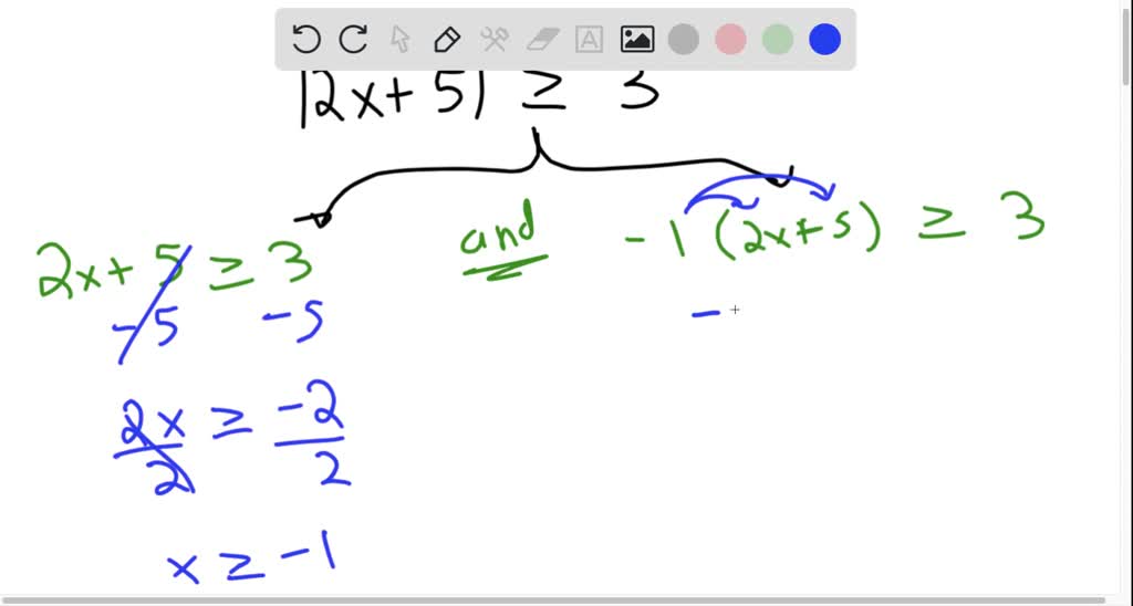 SOLVED:Write each set as an interval or as a union of two intervals. {x ...