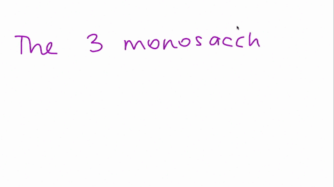 SOLVED: La rafinosa es un trisacárido que se encuentra en el maná ...