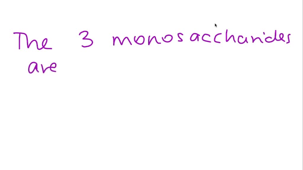 La rafinosa es un trisacárido que se encuentra en el maná australiano y ...