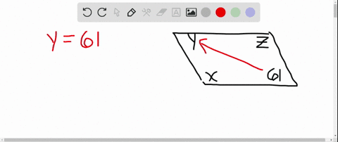 ⏩SOLVED:Find the values of x, y, and z in each parallelogram. (GRAPH… | Numerade