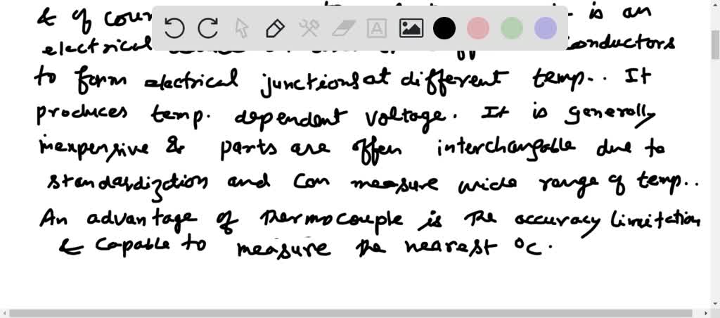 SOLVED:Write an essay on different temperature measurement devices ...