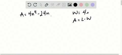 SOLVED:Write an expression for the length of each rectangle. (Hint: Factor the area binomial and ...
