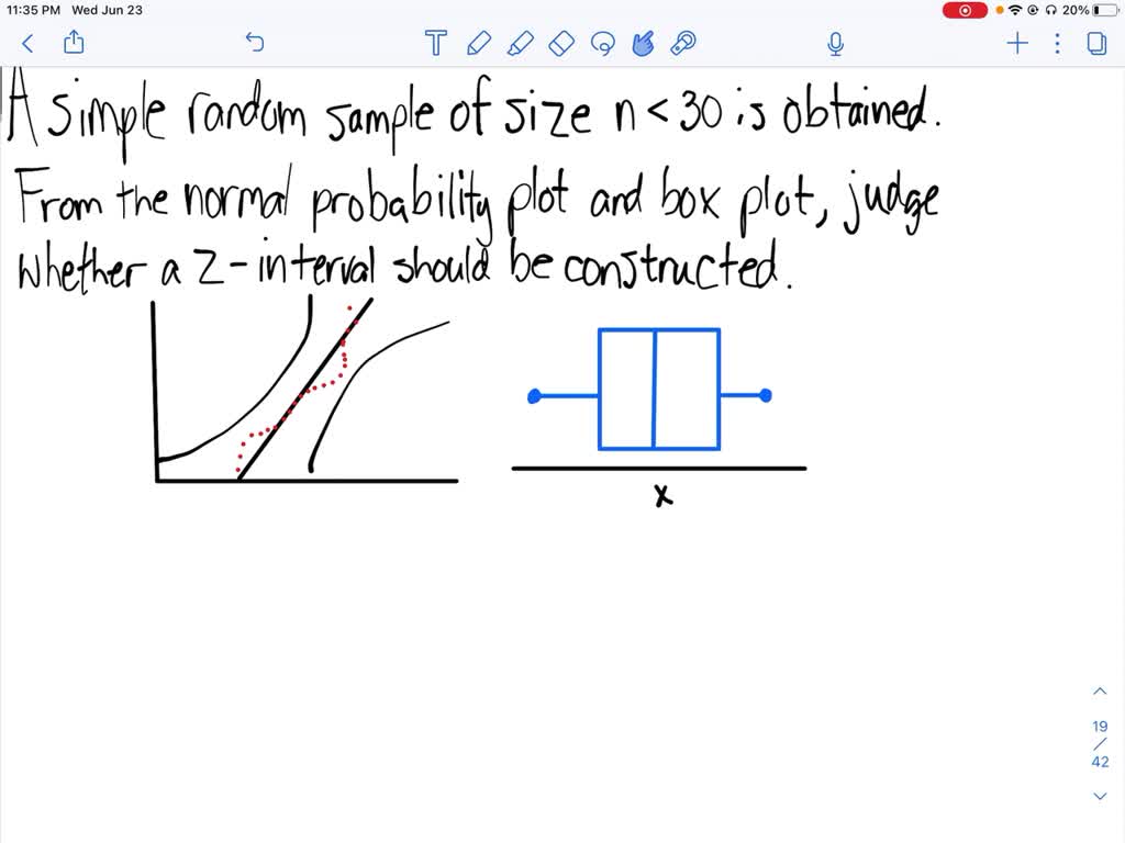 ⏩SOLVED:A simple random sample of size n