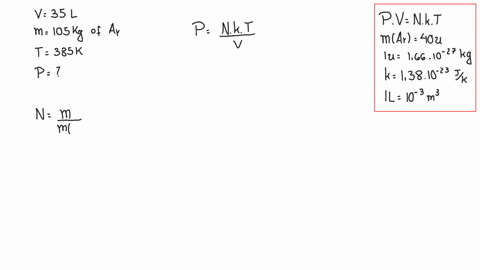 ⏩SOLVED:(II) What is the pressure inside a 35.0 - L container… | Numerade