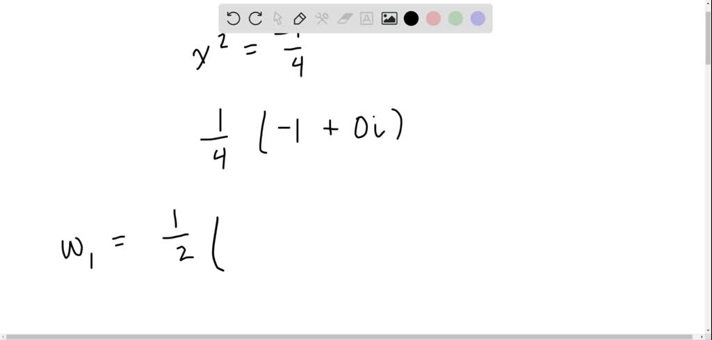 Solved Find All Complex Solutions To The Given Equations 4 X 2 1 0
