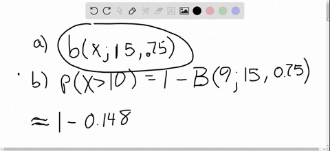SOLVED:The negative binomial rv X was defined as the number of trials ...