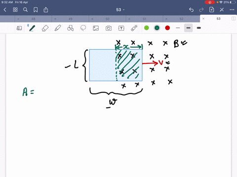 SOLVED:The induced emf in the loop at the instant shown in the diagram ...