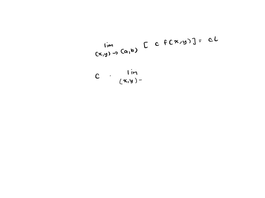 ⏩SOLVED:Use Definition 2.1 to verify the limit. Assume that lim(x,… | Numerade