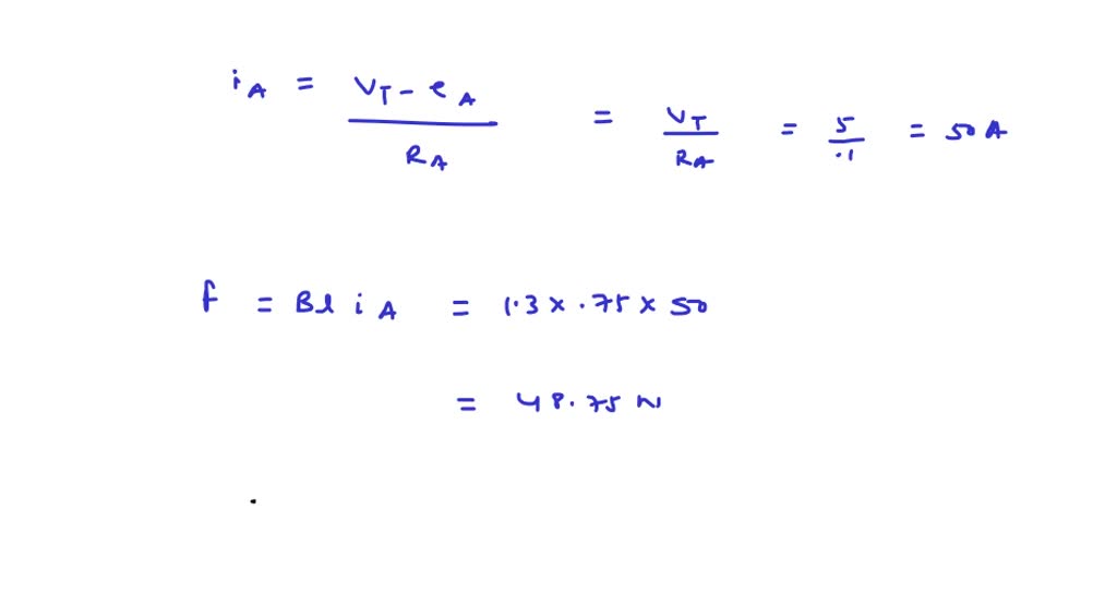 SOLVED:Consider the linear dc machine of Figure P16.21. When the switch ...