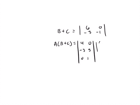 ⏩SOLVED:Perform the indicated matrix operations given that A, B, and… | Numerade