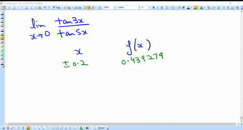 SOLVED:23-26 Use a table of values to estimate the value of the limit. If you have a graphing ...