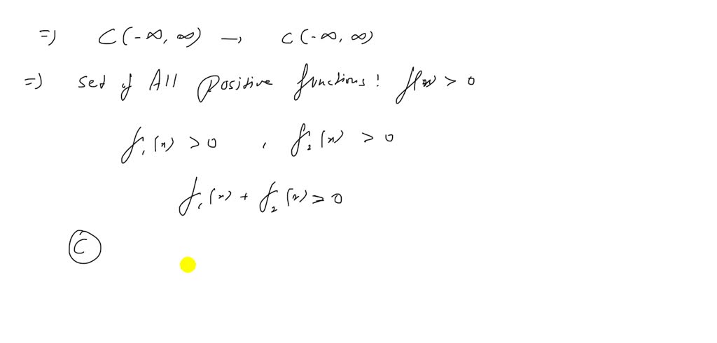 ⏩solved Determine Whether The Subset Of C ∞ ∞ Is A Subspace Of