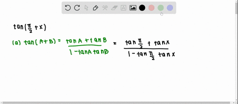 SOLVED:Use a half-number identity to find an expression for the exact value for each function ...