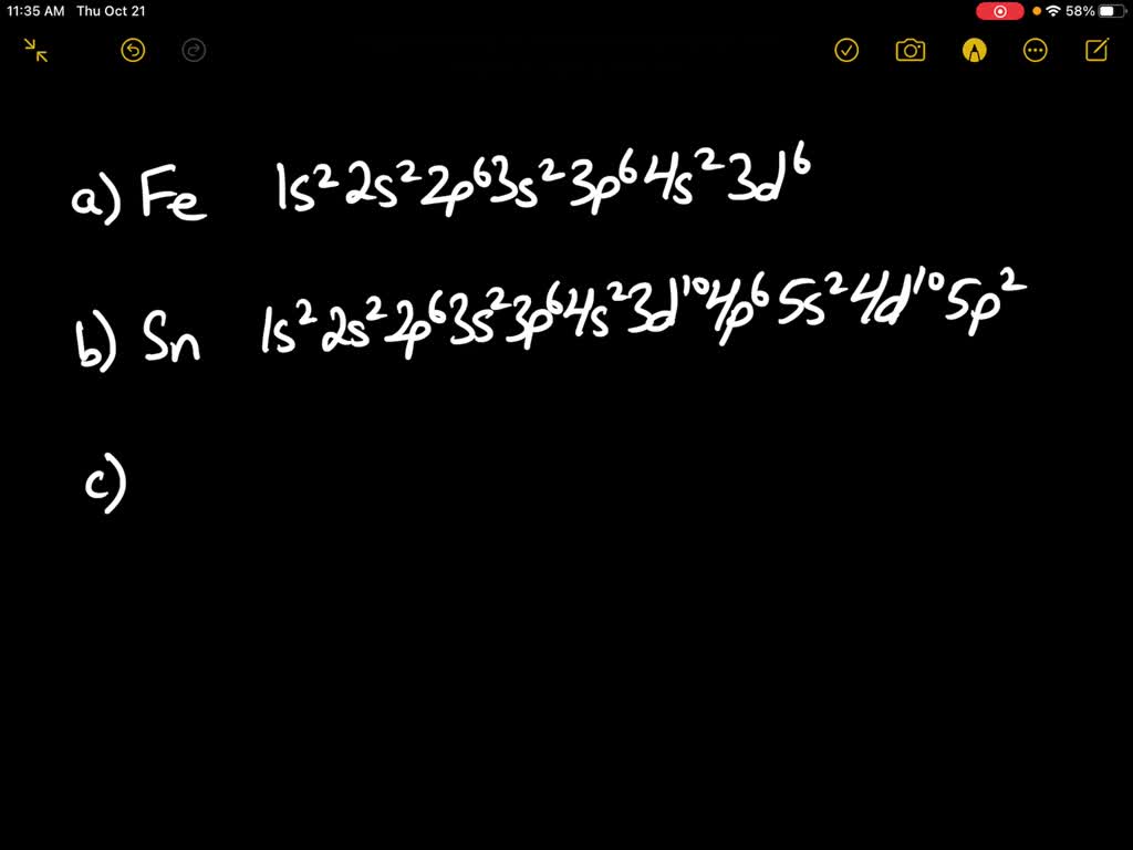 SOLVED:Refer to Figure 3.16 and write the electron configurations of (a ...