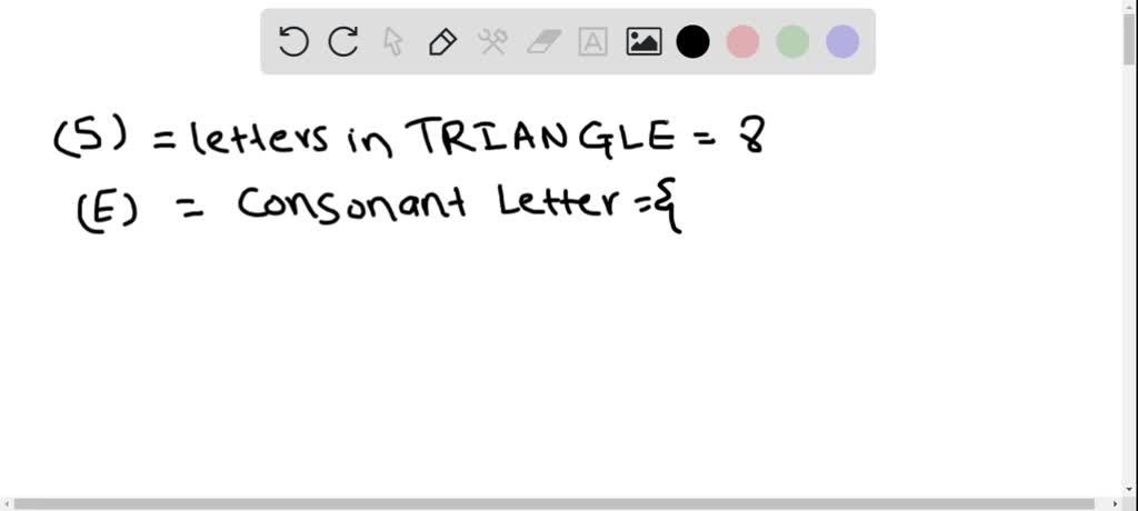 SOLVED:If a letter is selected at random from the letters of the word ...