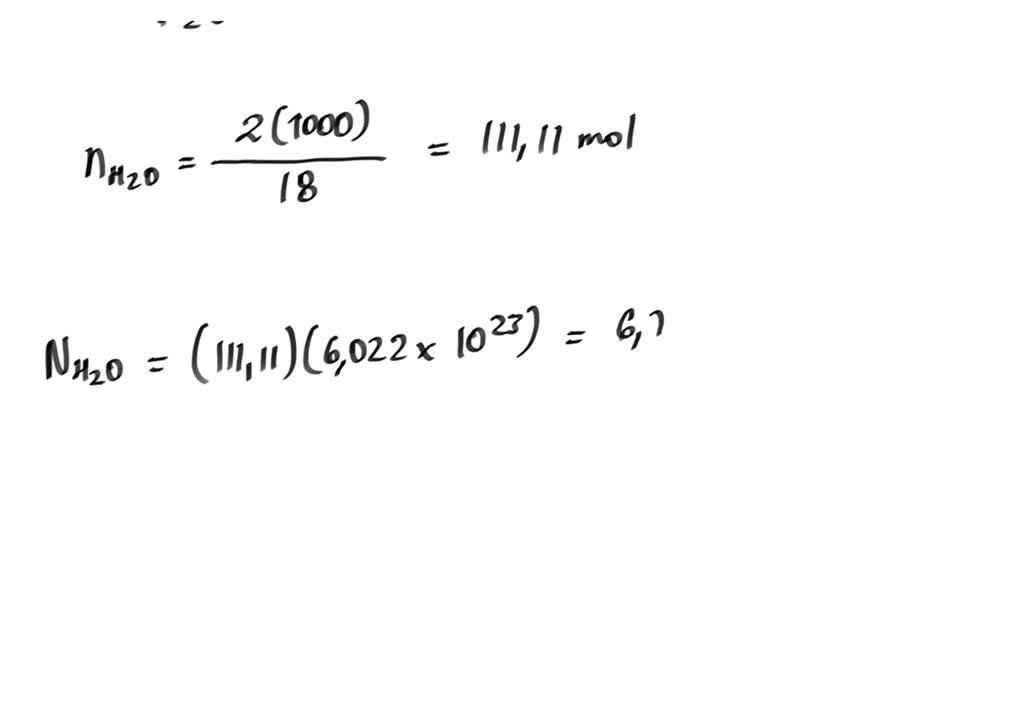 SOLVED How Many Atoms Of Deuterium Are There In 2 Kg Of Water Numerade